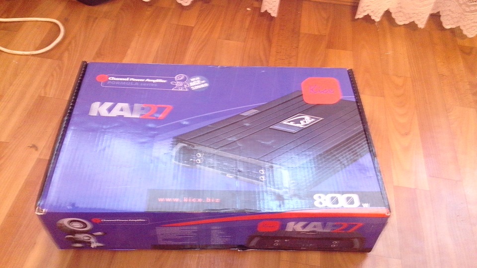 Kicx KAP-27 — Lada 2115, 1,6 л, 2007 года | автозвук | DRIVE2