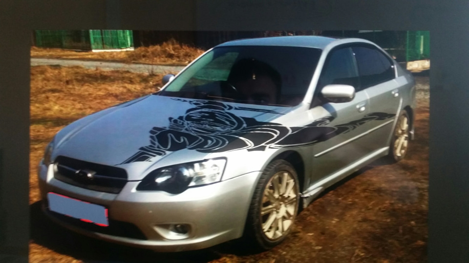 Виниловая проба — Subaru Legacy B4 (BL), 2 л, 2003 года | стайлинг | DRIVE2