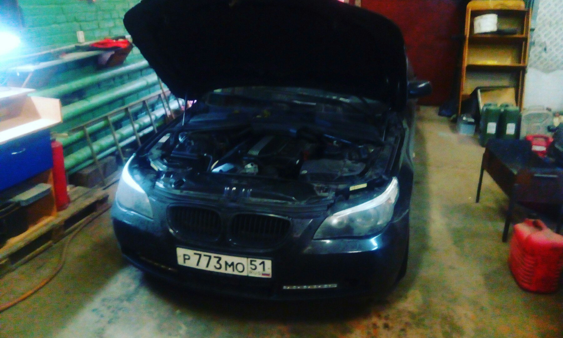 Клапан антифриза. — BMW 5 series (E60), 3 л, 2004 года | визит на ...