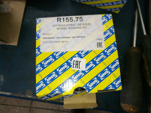 R15575 Подшипник ступичный с ремкомплектом NTN-SNR | Запчасти на DRIVE2