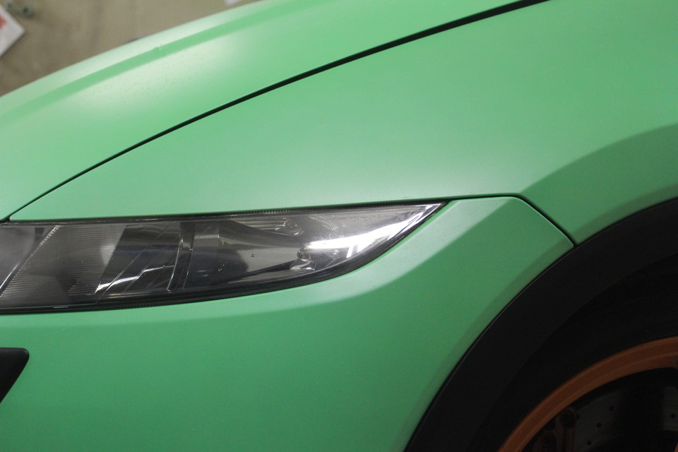 Honda Civic Type R Green — DipWorks на DRIVE2