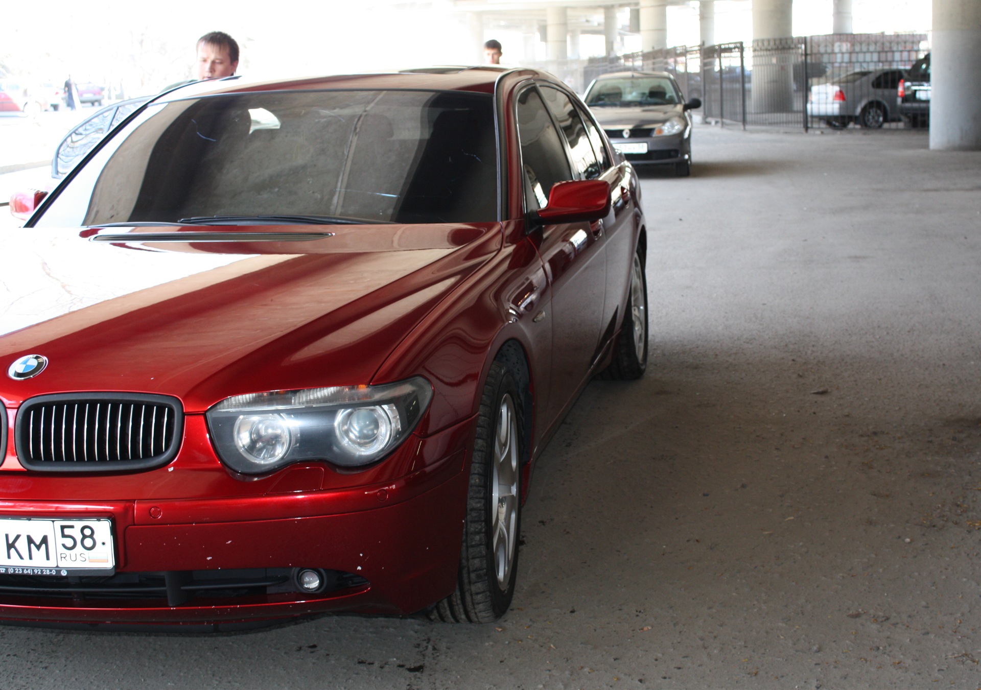 Выкатил Демона на прогулку — BMW 7 series (E65/E66), 4,5 л, 2002 года | мойка | DRIVE2