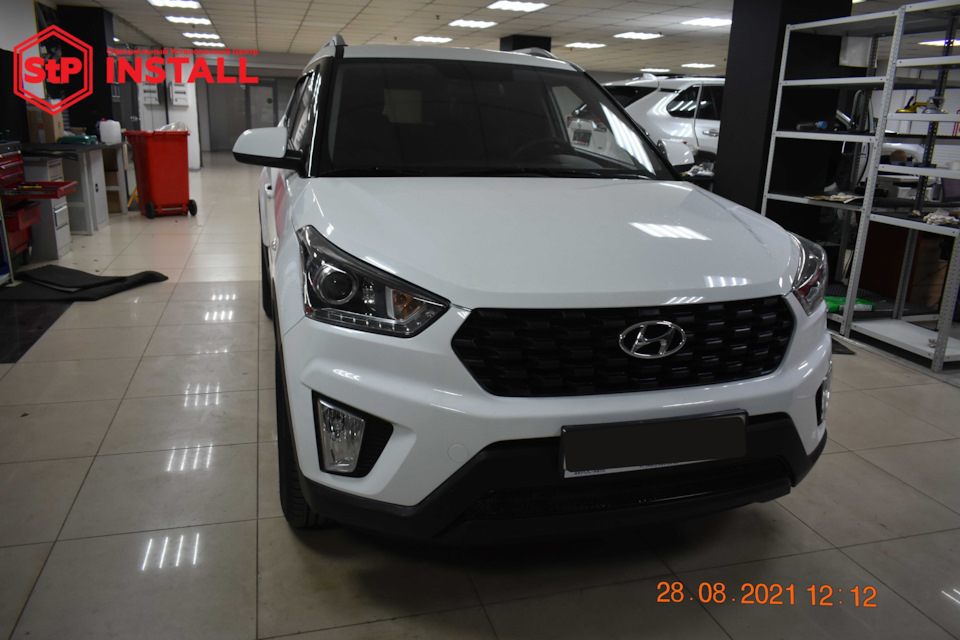 Hyundai Creta. Шумоизоляция по новой технологии PROFI | Москва — STP ...
