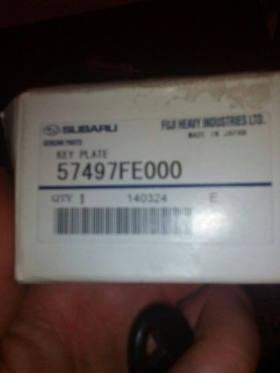 Ключ sti — Subaru Sambar (5G), 0,7 л, 1990 года | запчасти | DRIVE2