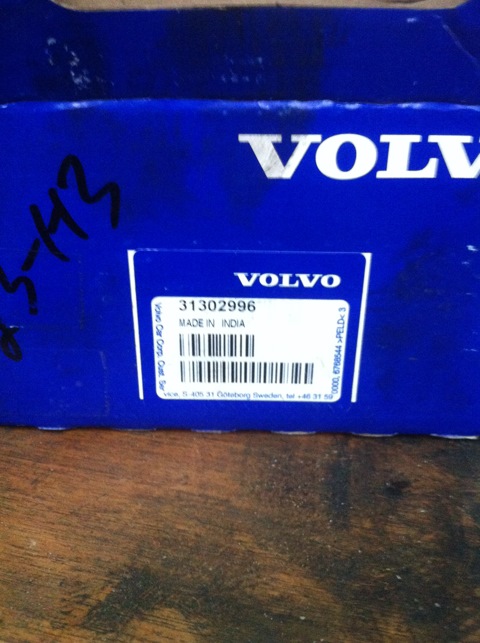 31302996 Колодки тормозные дисковые комплект Volvo | Запчасти на DRIVE2