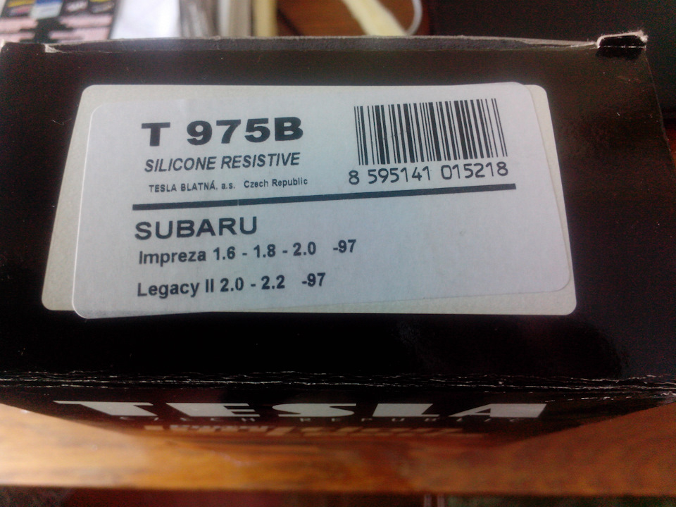 T975B Комплект проводов зажигания TESLA | Запчасти на DRIVE2