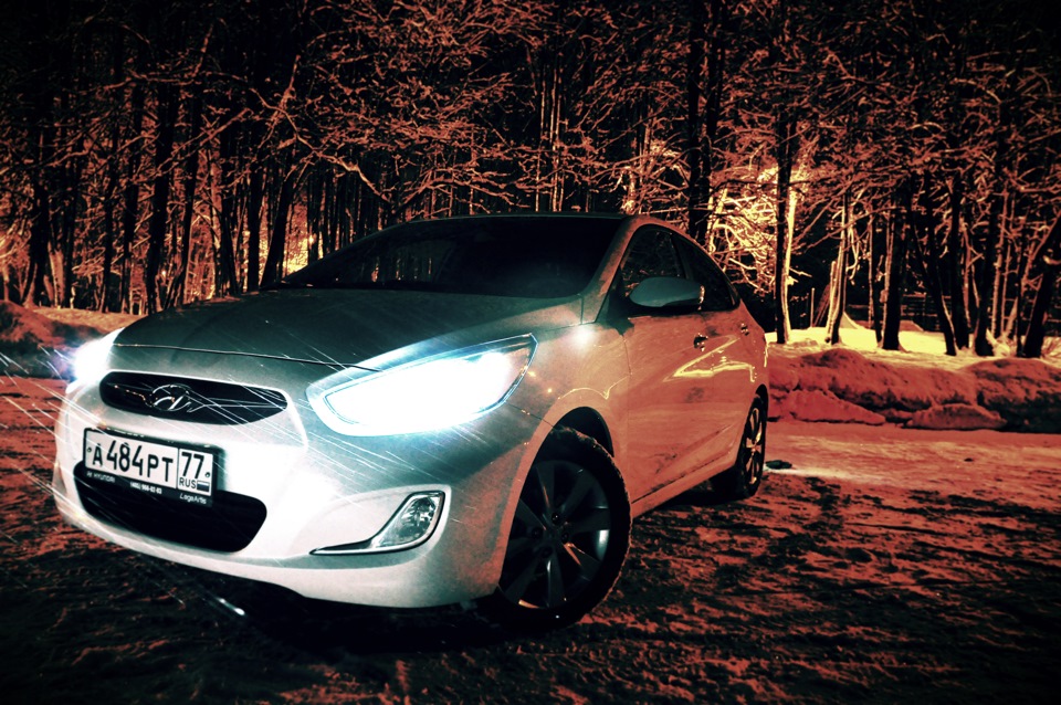 По просьбе трудящихся)) — Hyundai Solaris (1G), 1,6 л, 2013 года | фотография | DRIVE2