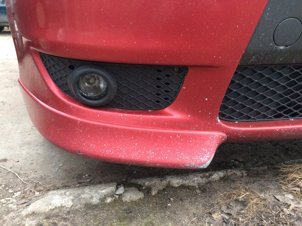 Востанавливаю ПТФ — Mitsubishi Lancer X, 2 л, 2009 года | своими руками ...