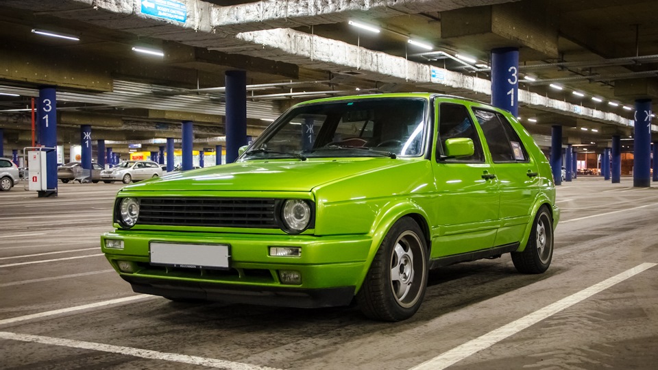 Volkswagen Golf Mk2 2.0 бензиновый 1989 | 2.0 2E VIPERGRUN на DRIVE2