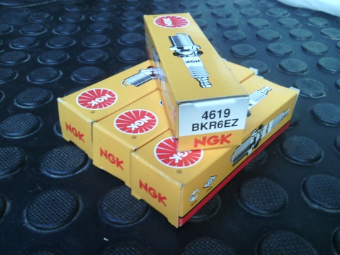 BKR6EZ Свеча зажигания 4619 NGK | Запчасти на DRIVE2