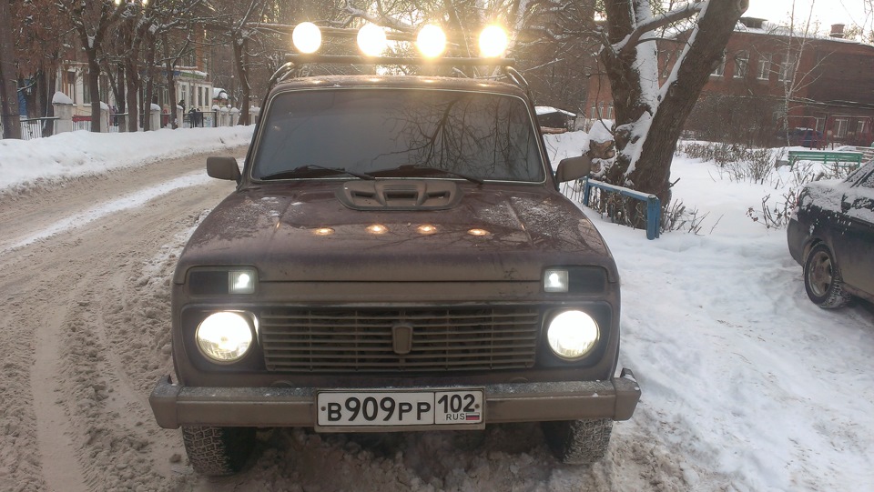 птф Освар — Lada 4x4 3D, 1,7 л, 2010 года | стайлинг | DRIVE2