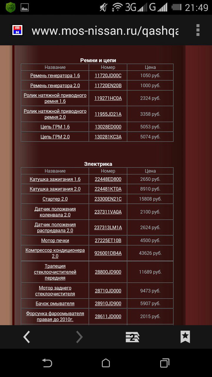 13028ED000 Ремень грм NISSAN INFINITI | Запчасти на DRIVE2