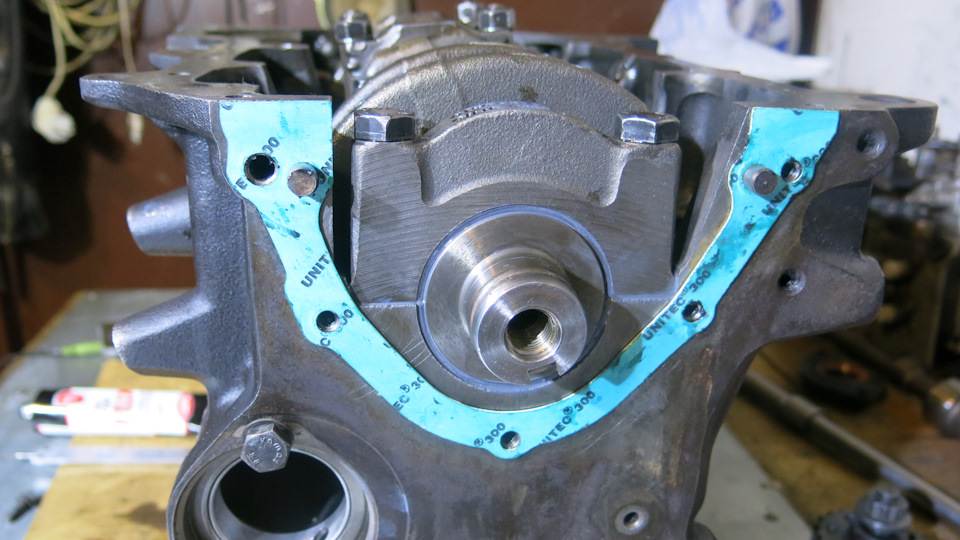 026103161B Прокладка фланца коленвала / AUDI, VW, SEAT, SKODA 1.6-2.5 ...