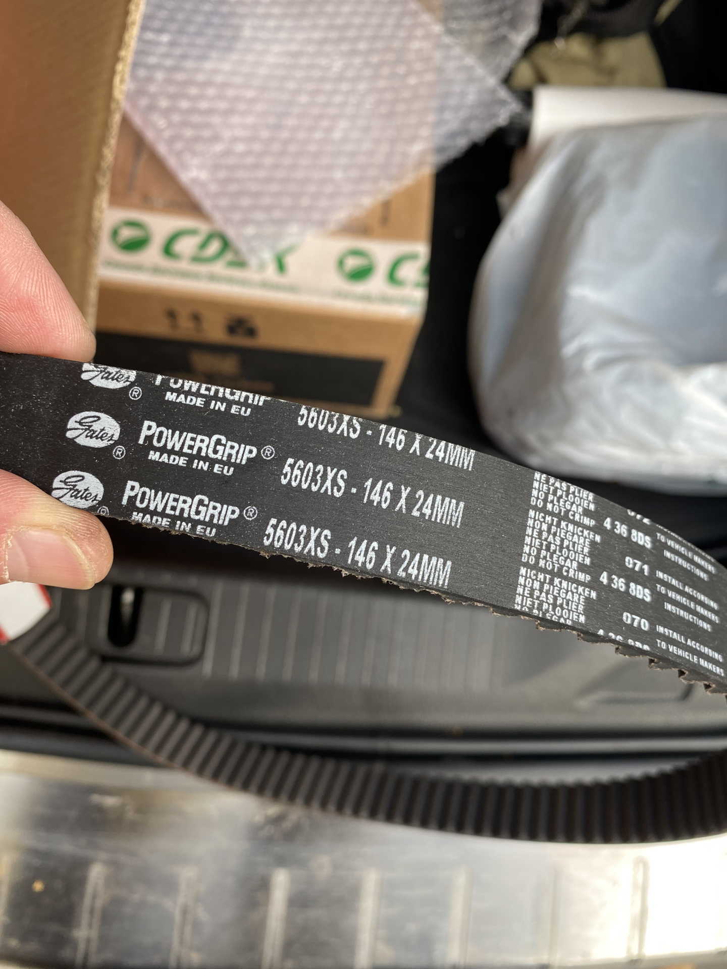 Ремень ГРМ Gates 5603XS — Opel Astra J, 1,6 л., 2012 года | расходники ...