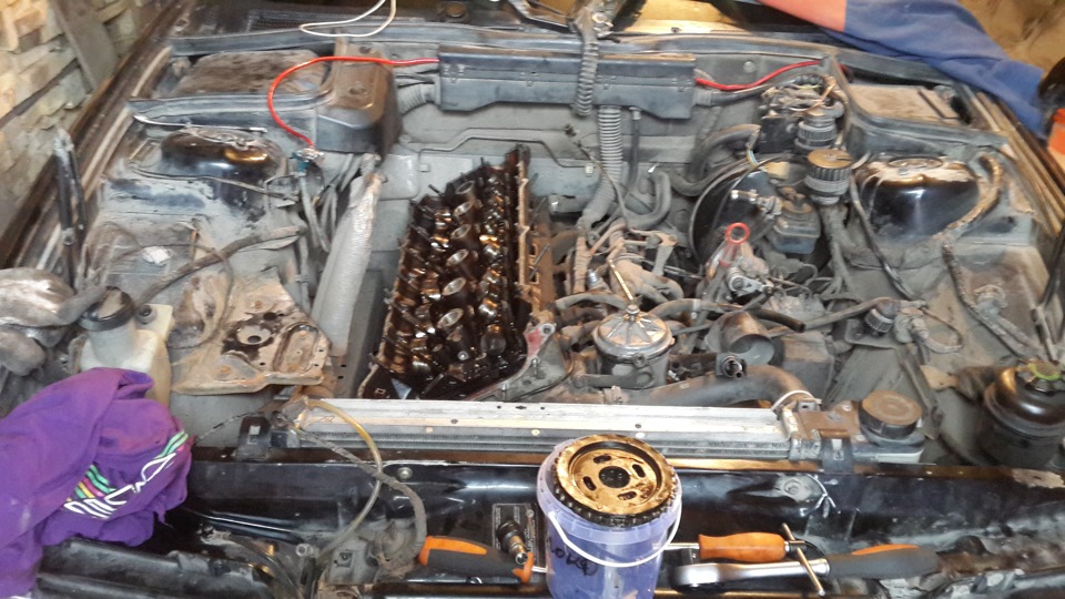 Кап ремонт m50b20 — BMW 5 series (E34), 2 л, 1991 года | своими руками ...