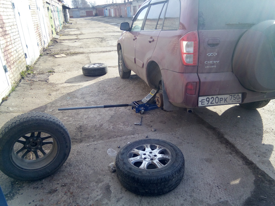 Сломалась шпилька колеса — Chery Tiggo, 1,6 л, 2014 года | поломка | DRIVE2