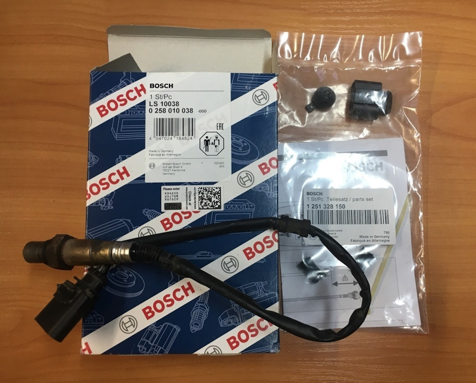 0258010038 ЛЯМБДА-ЗОНД BOSCH | Запчасти на DRIVE2