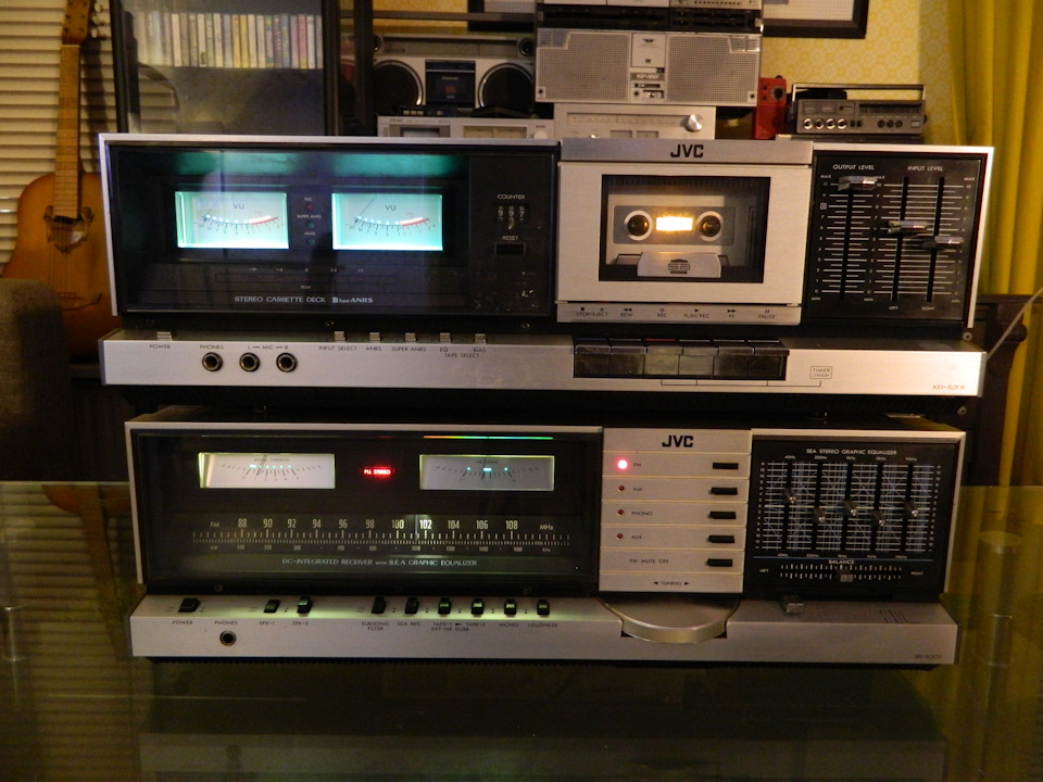 1978 JVC KD-S201 Stereo Cassette Deck / JR-S201 DC Integrated Receiver — Сообщество «Клуб ...