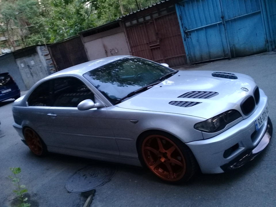 E46 и мои диски Keskin KT1(примерили просто так) — BMW 3 series Coupe ...