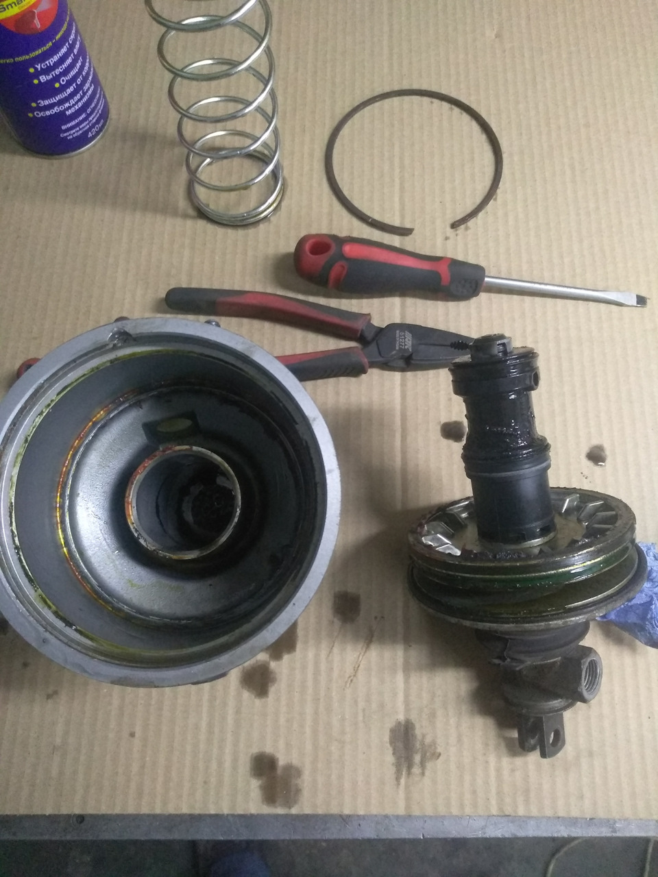 ПГУ(воздух часть3) — Scania 4, 0,5 л, 2003 года | своими руками | DRIVE2