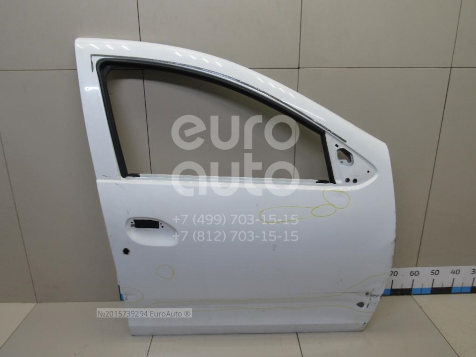 801008681R Дверь пер п RENAULT | Запчасти на DRIVE2