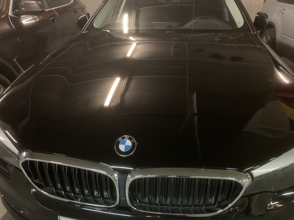 Пленка на капот — BMW 5 series Touring (G31), 2 л, 2020 года | тюнинг ...
