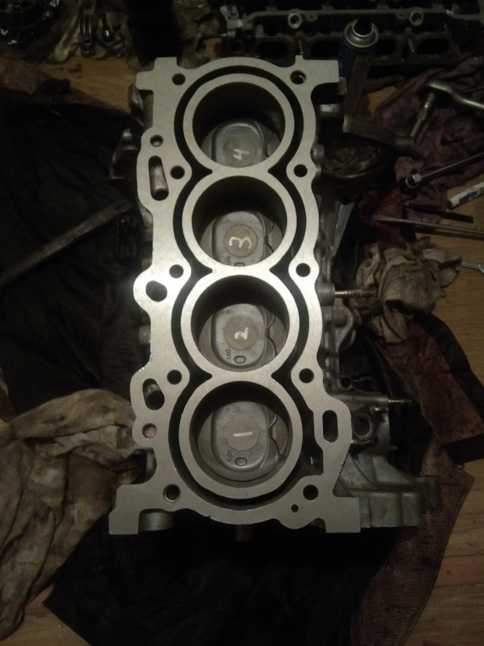 С 3zz-fe в 1zz-fe — Toyota Corolla (120), 1,6 л, 2004 года | своими ...