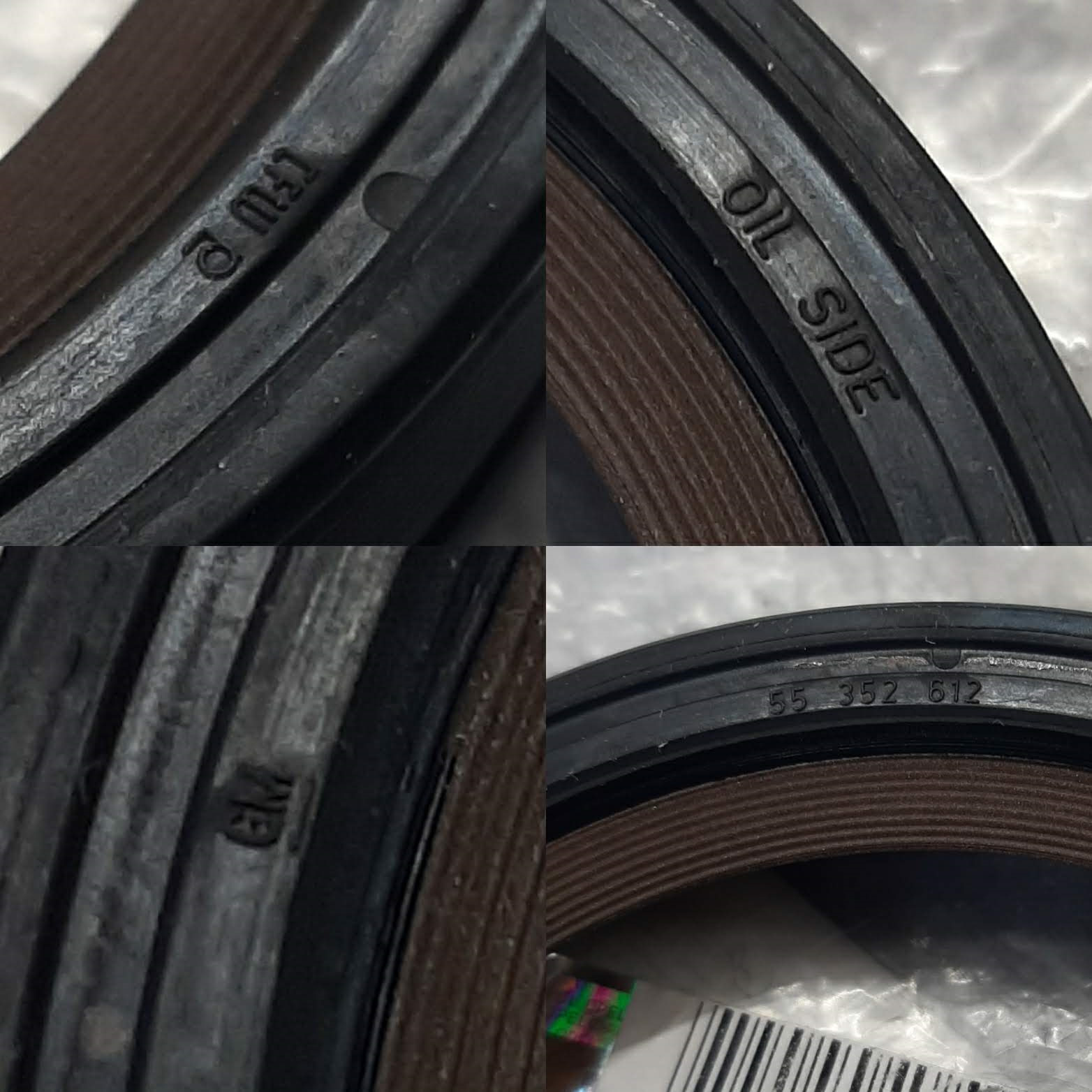 Задний сальник КВ вторая попытка, Помпа — Opel Vectra C, 1,6 л, 2006 ...