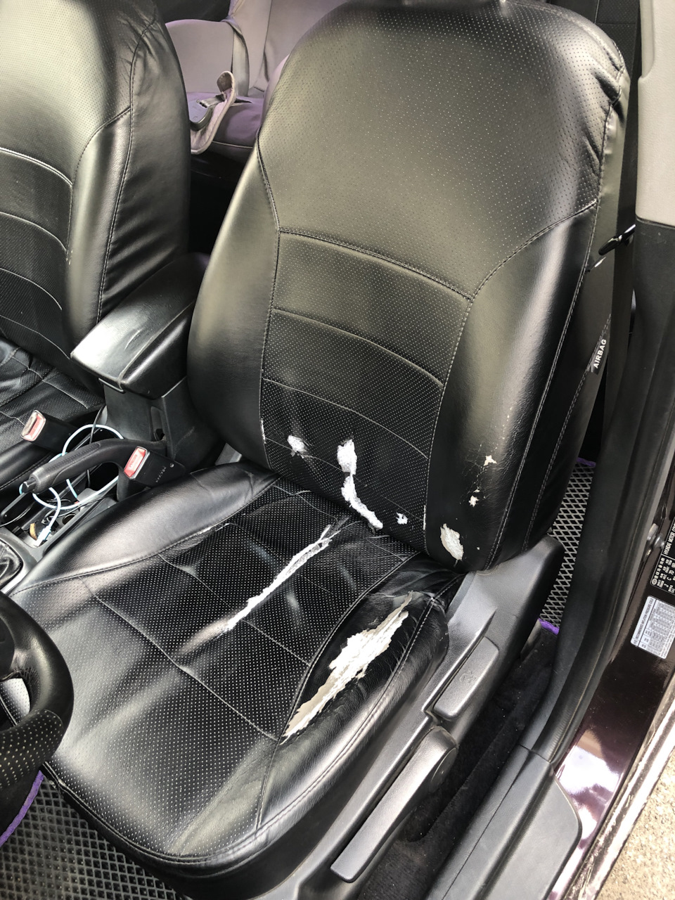 Новые чехлы под жопку — Hyundai Elantra (4G), 1,6 л, 2011 года ...