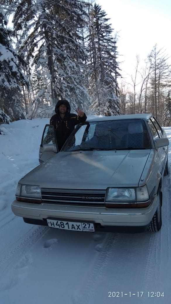 Просто так :) — Toyota Corona (T150/160), 1,8 л, 1985 года | фотография ...