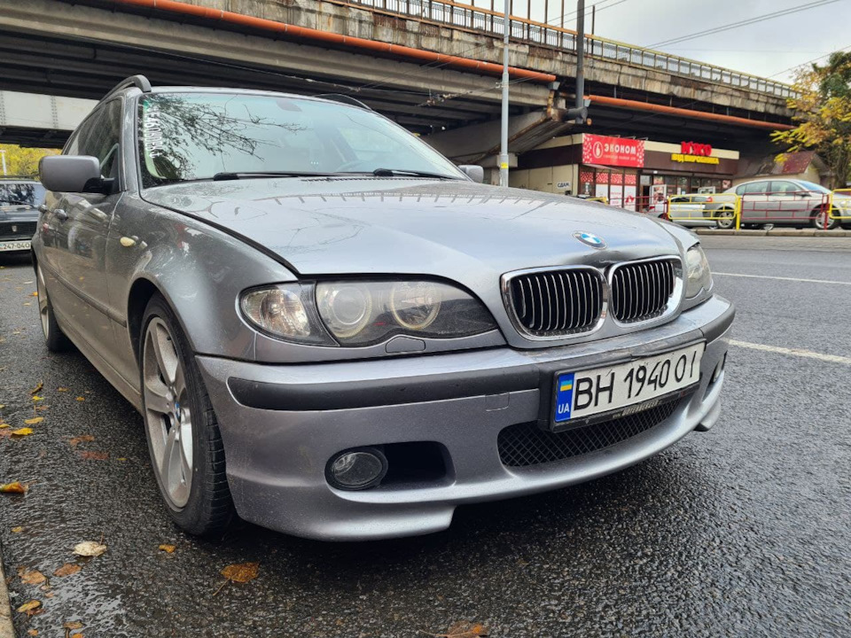 Первая авария… — BMW 3 series Touring (E46), 3 л, 2004 года | ДТП | DRIVE2