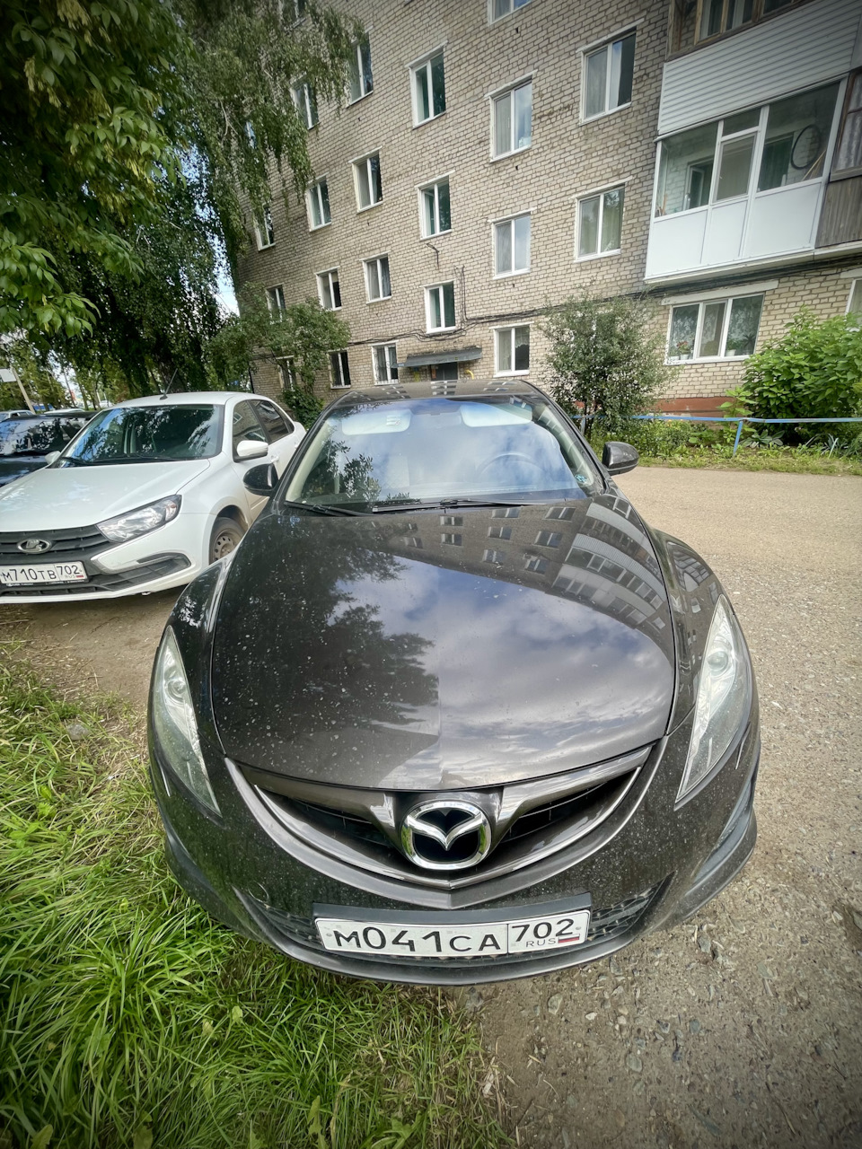#️⃣ Решетка sport и глянцевые стойки — Mazda 6 (2G) GH, 2,5 л, 2012 года | тюнинг | DRIVE2
