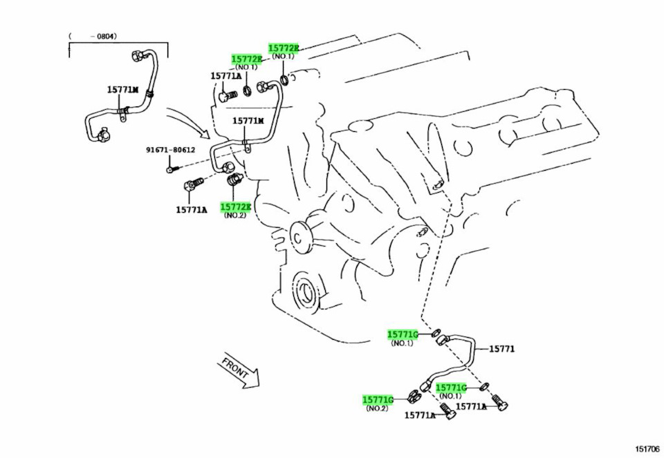 Замена фильтров муфты VVT i и клапана PCV 2gr-fe — Toyota Camry (XV50 ...