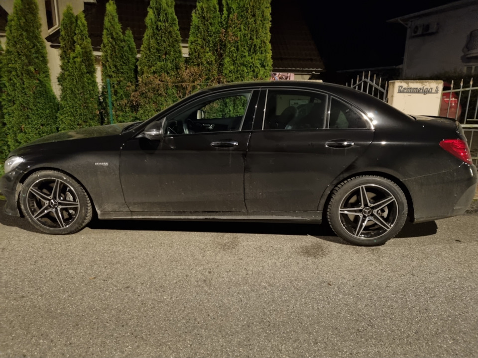 Goodyear Ultragrid Arctic 2 — Mercedes-Benz C 43 AMG (W205), 3 л, 2017 ...