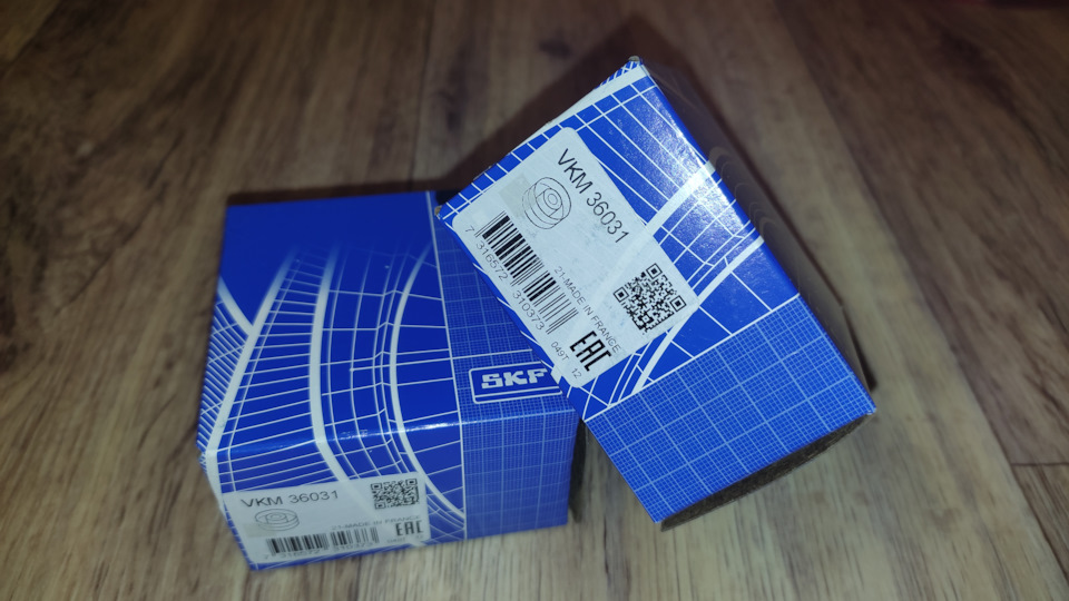 VKM36031 Паразитный / ведущий ролик, поликлиновой ремень SKF | Запчасти ...