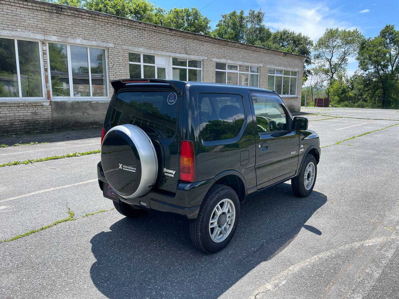 Установка спойлера Jimny jb23 — Suzuki Jimny (1G), 0,7 л, 2010 года | тюнинг | DRIVE2