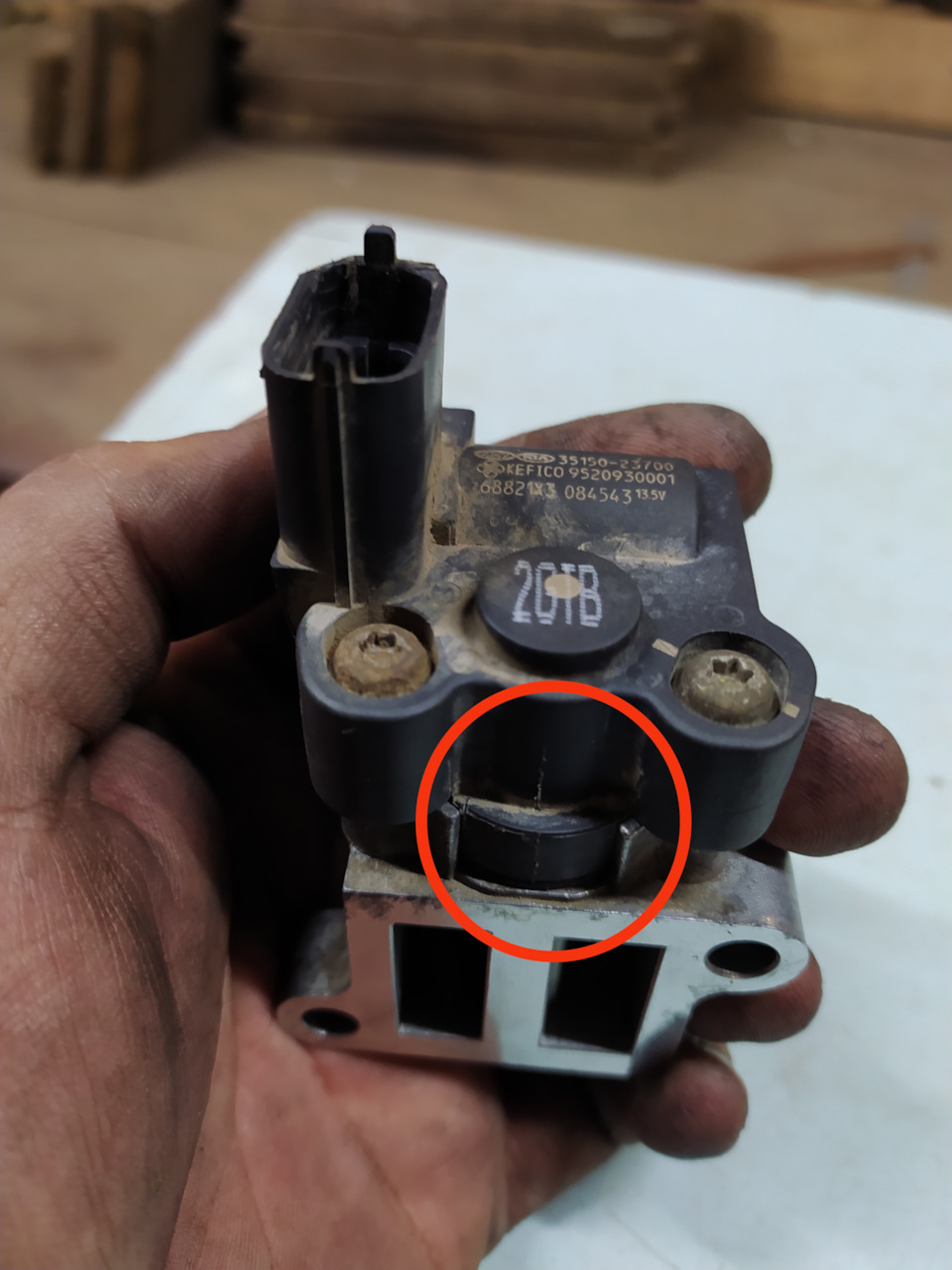 3515023700 ПРИВОД МЕХАНИЗМА ХОЛОСТОГО ХОДА, 10ВТ KIA HYUNDAI | Запчасти ...