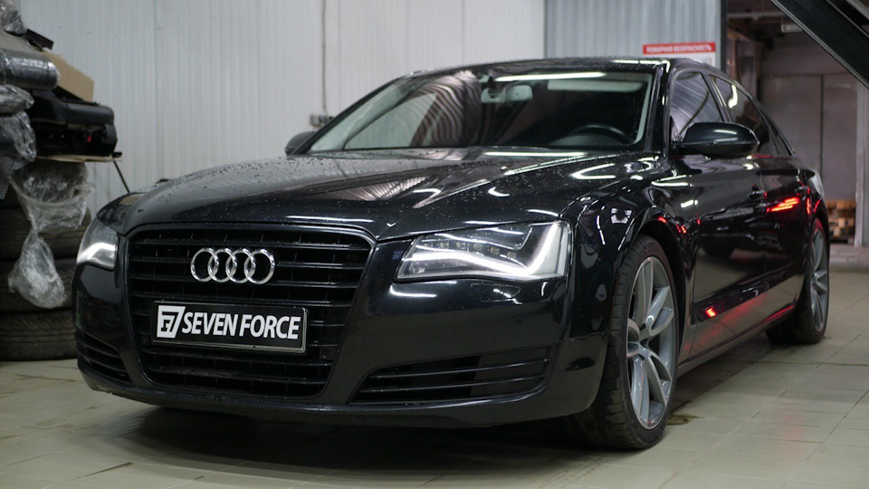 Установка гибридных турбин на Audi A8L Stage 3. — Seven Force на DRIVE2