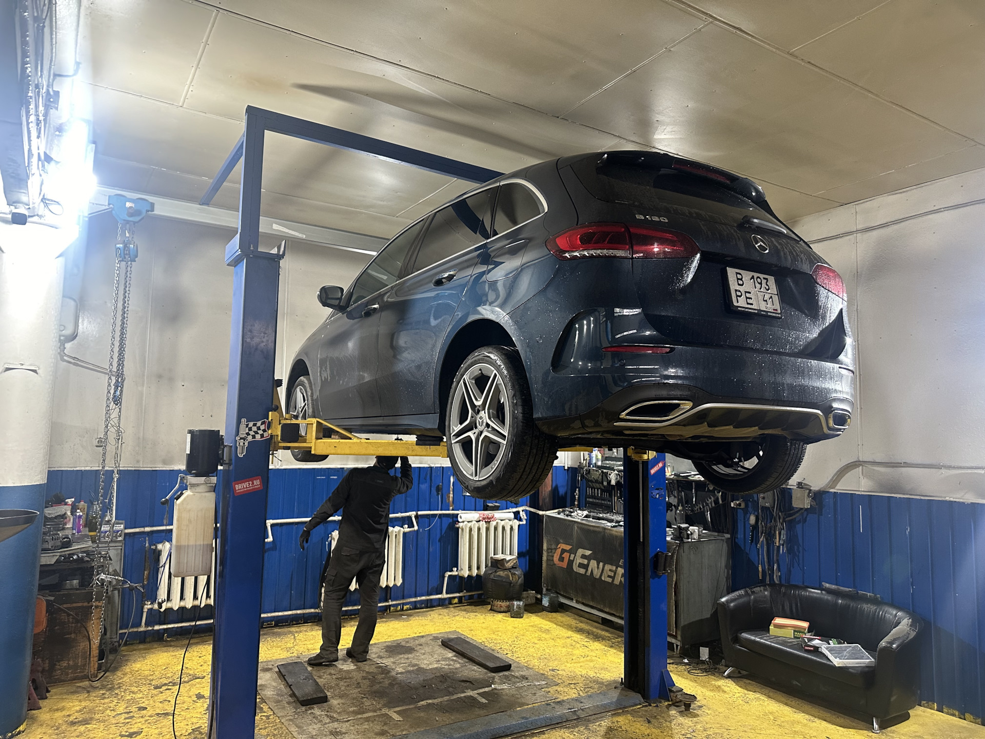 1 ТО в РФ — Mercedes-Benz B-Class (W247), 1,3 л, 2020 года | плановое ...