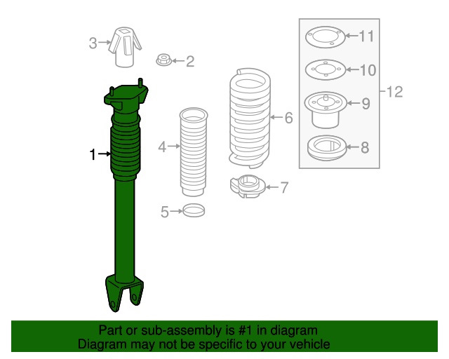 A1663201130 Амортизатор подвески. Mercedes | Запчасти на DRIVE2