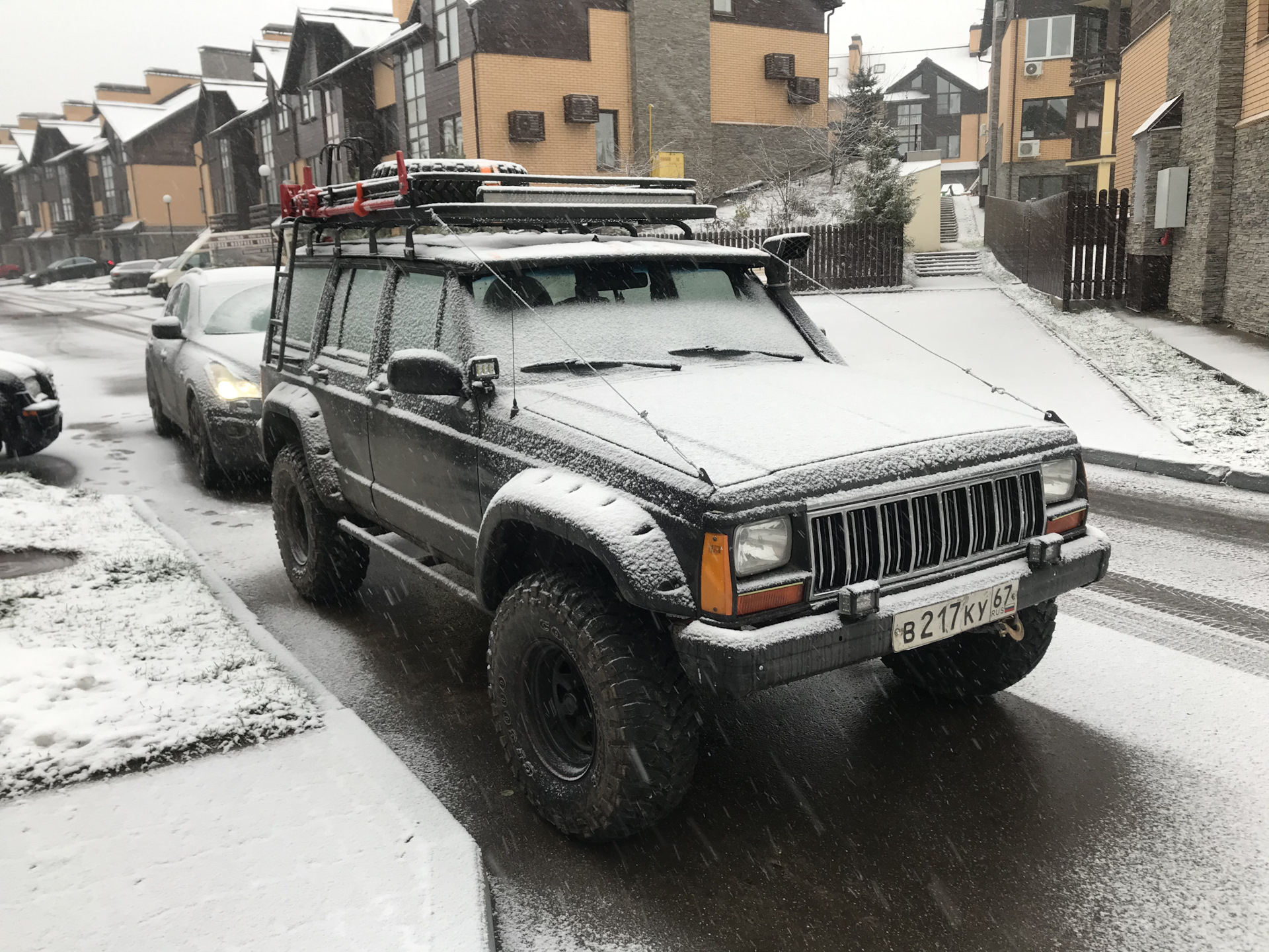 3 / Почти доделали — Jeep Cherokee (XJ), 4 л, 1994 года | тюнинг | DRIVE2