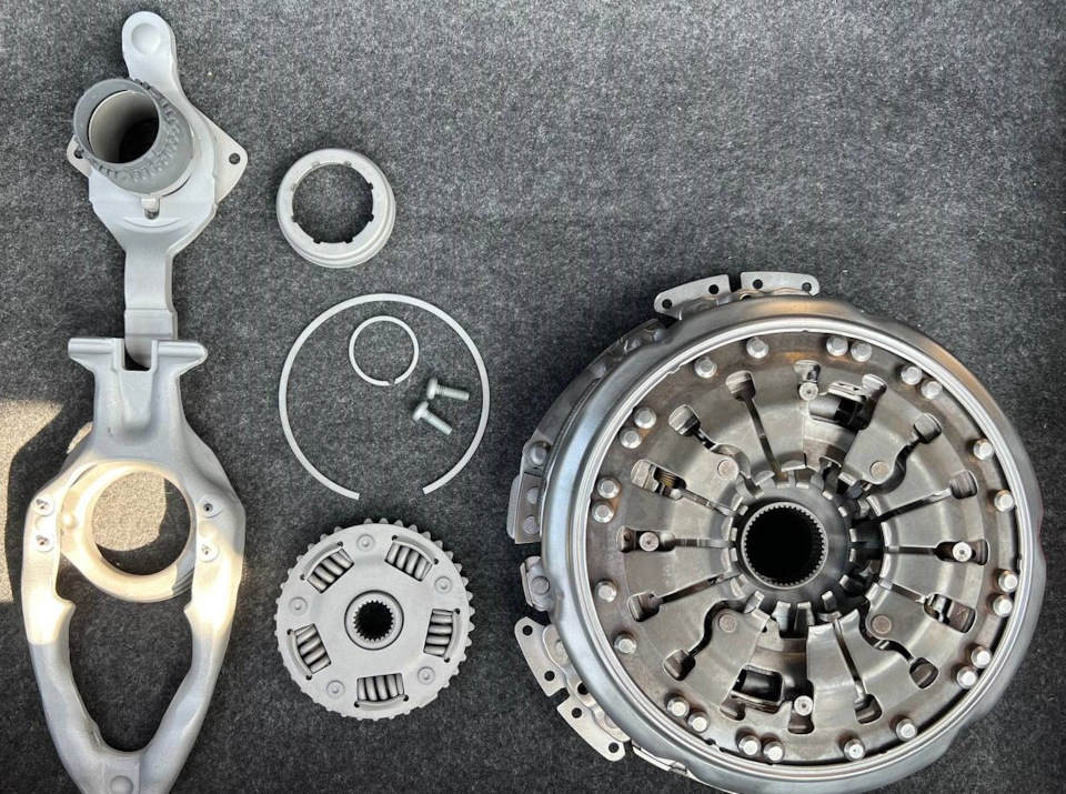 DSG7 DQ200 — Многодисковое кевларовое сцепление — 250000 км. — Skoda ...