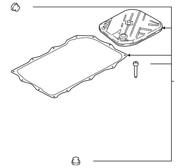 24007855263 Фильтр АКПП F85 BMW | Запчасти на DRIVE2