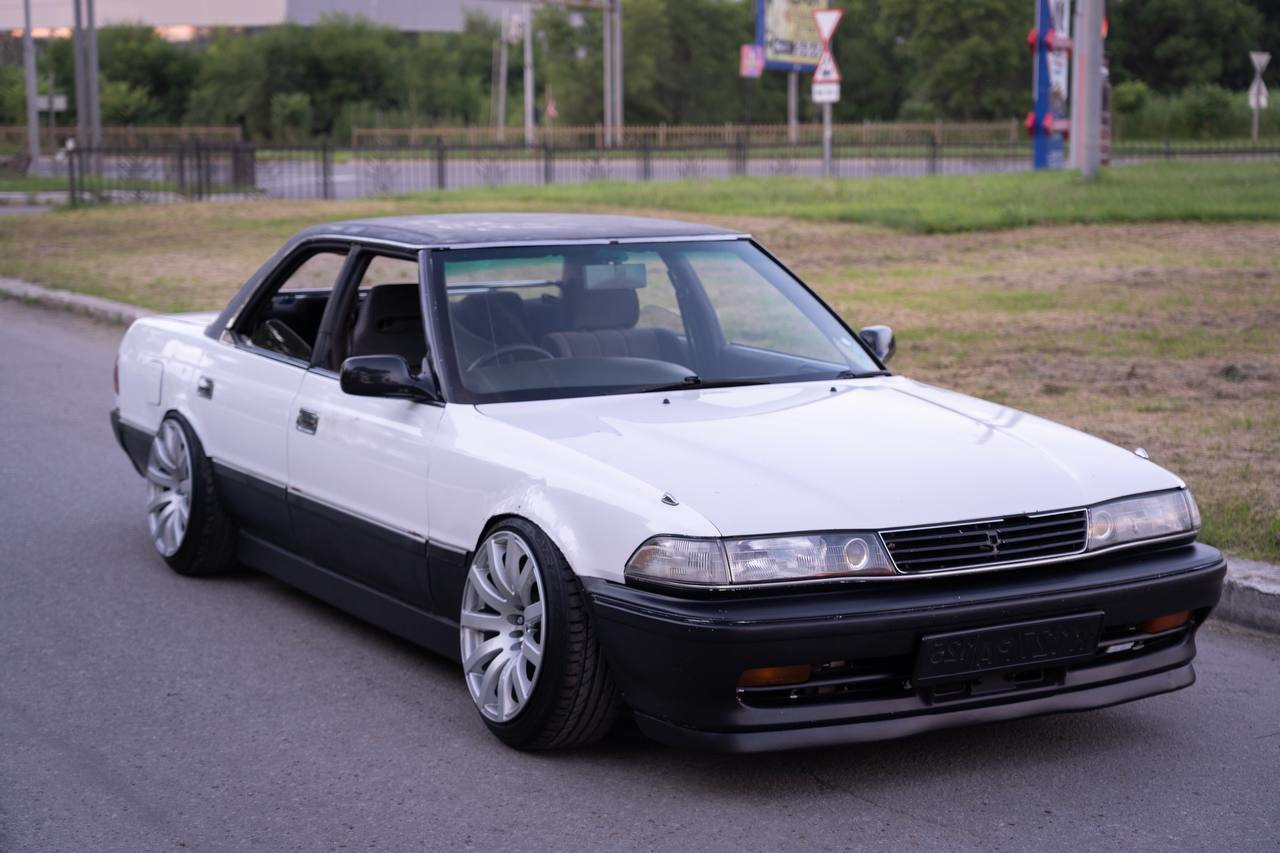 Uras Exsol R17x9.5 ET+15 — Toyota Mark II (80), 2 л, 1989 года ...