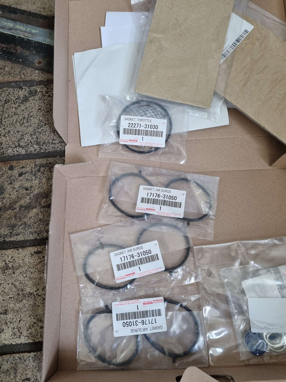 2227131030 Прокладка TOYOTA LEXUS | Запчасти на DRIVE2