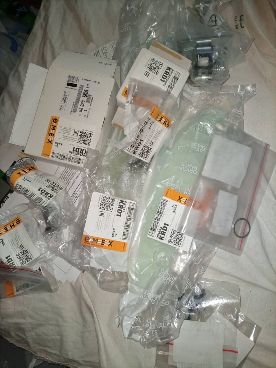 9833702580 Шкив привода коленвала на и Peugeot Citroen | Запчасти на DRIVE2