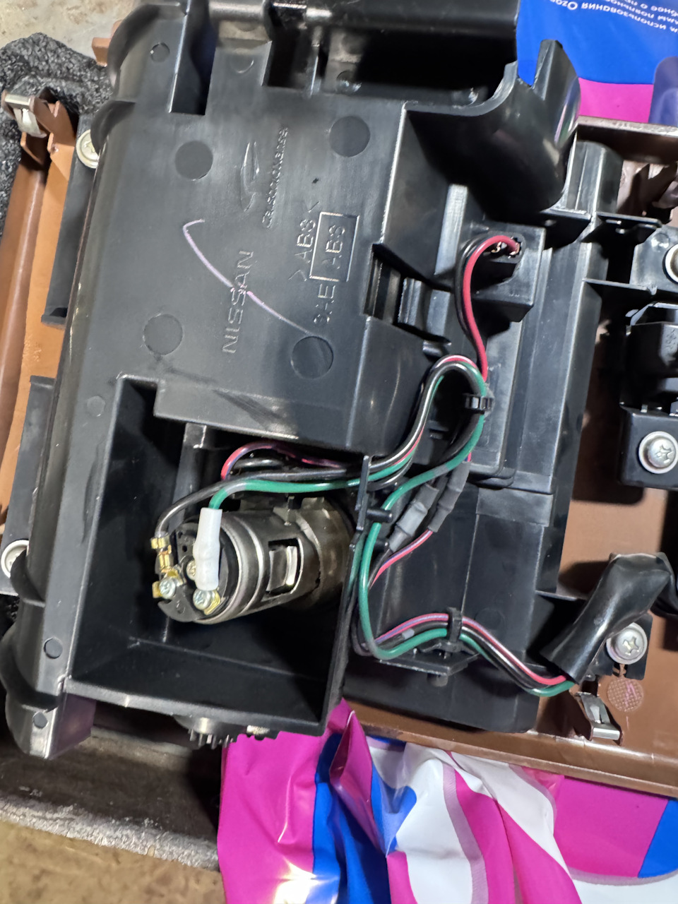 Подсветка прикуривателя — Nissan Teana (J32), 3,5 л, 2008 года | другое ...