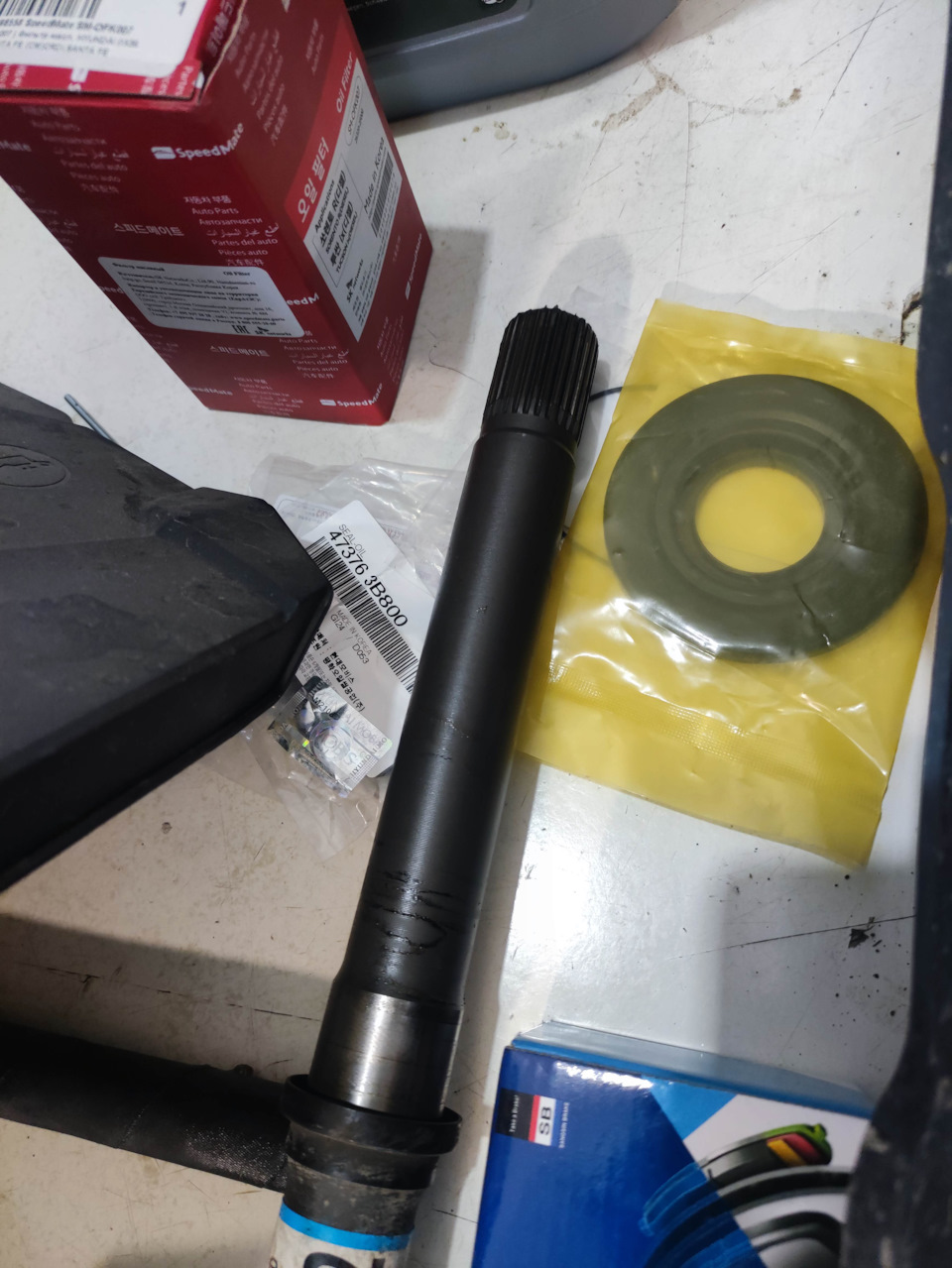 Замена масла, ревизия полного привода, установка защит — Hyundai Tucson ...