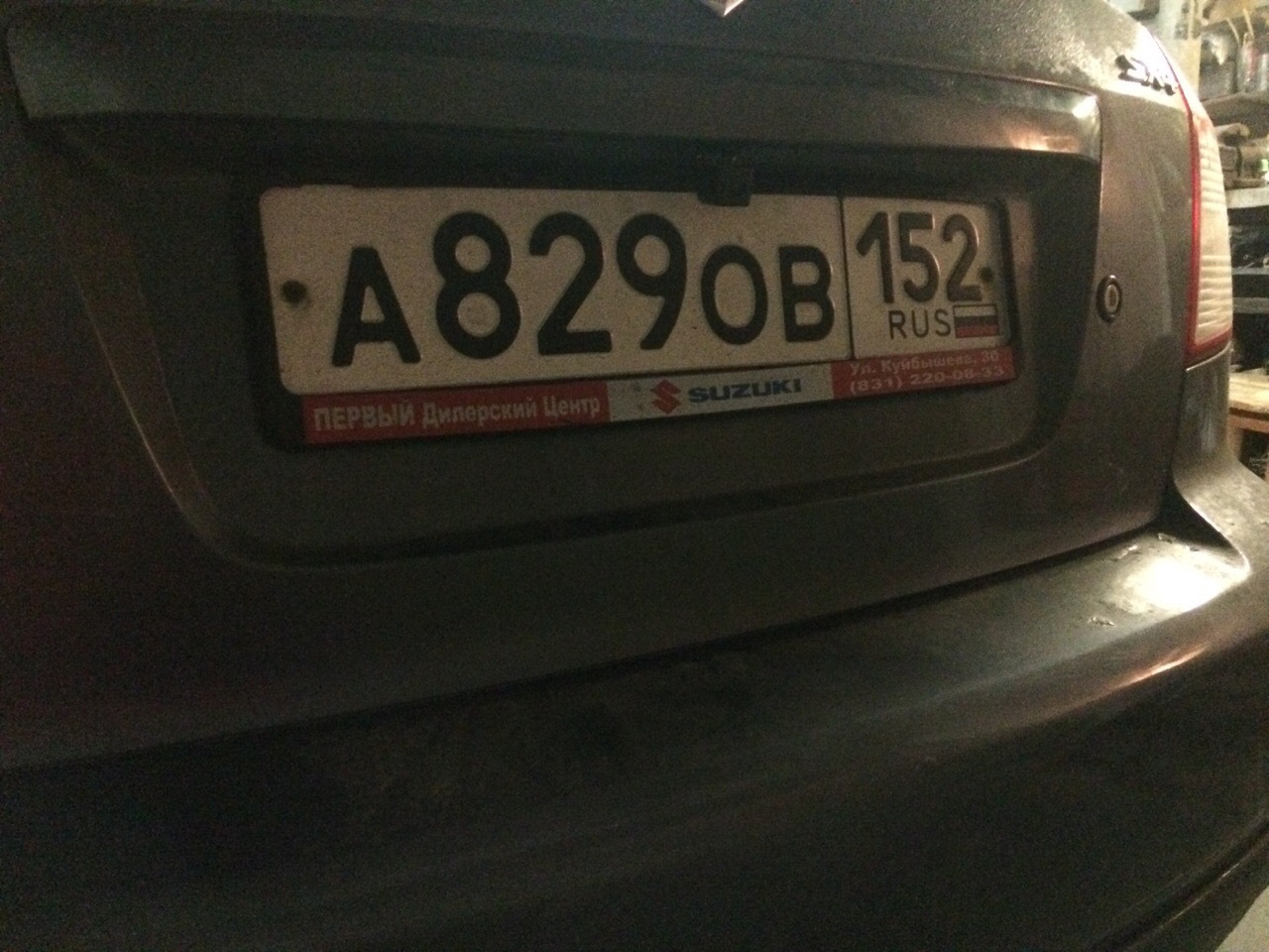 Камера заднего вида.Часть 2 — Suzuki SX4 Sedan, 1,6 л, 2008 года ...