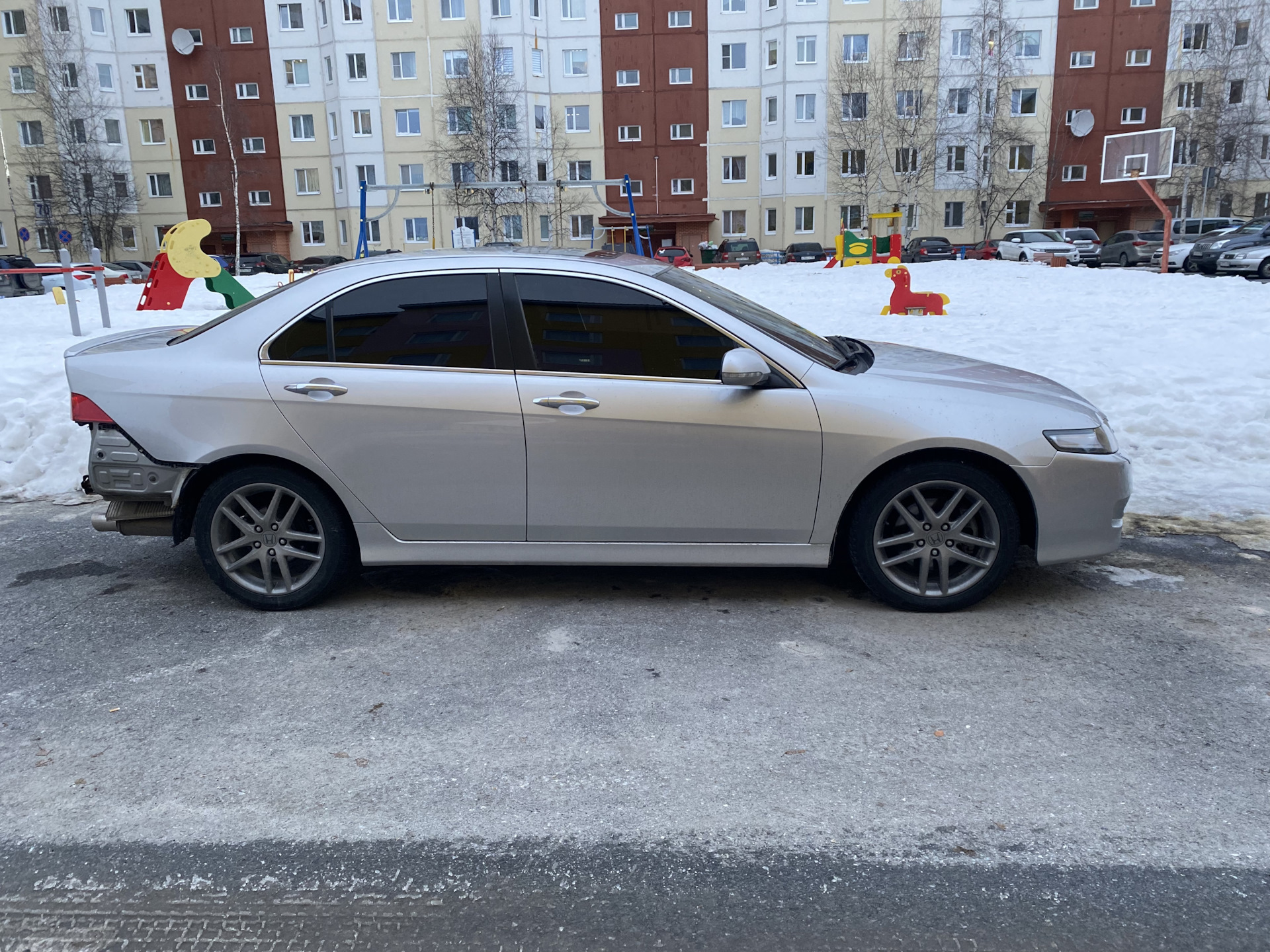 Итоговое занижение -30 на R18 225/40/18 8j et 35 — Honda Accord (7G), 2,4 л, 2007 года ...